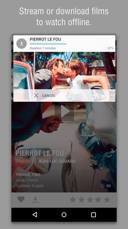 MUBI – Stream & Download Films - Google Play の Android アプリ