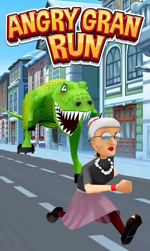 Angry Gran Run - Running Game - screenshot
