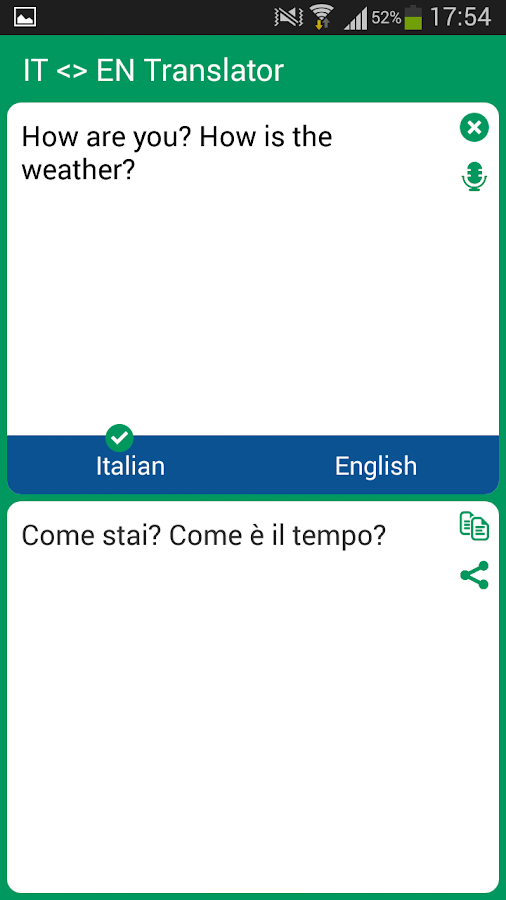 Italian - English Translator - Android Apps on Google Play