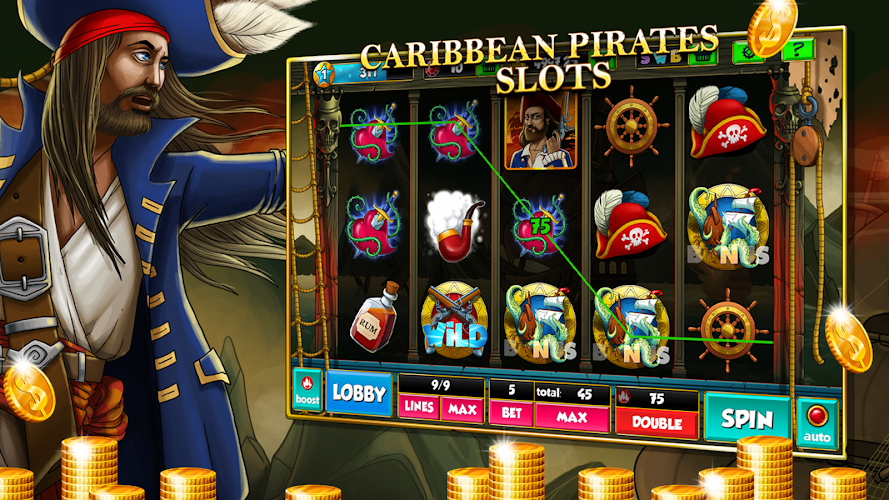 Carribean Pirates Slot Machine - Latest version 1.01 for Android Game ...