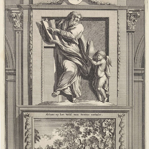 H. Cyprianus van Carthago, Jan Luyken, naar Jan Goeree, 1698 - Rijksmuseum
