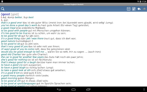 German - English Translator Dictionary Standard - Apps on Google Play