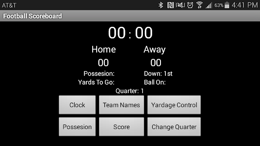 American Football Scoreboard – Keep track of the score of any Football ...