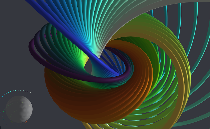 Hopf Fibrations by Nicolas Belmonte | Experiments with Google