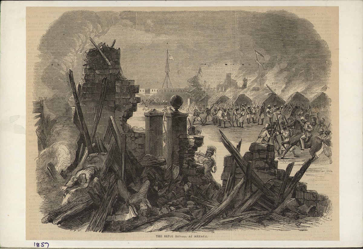 War 1857-1858 Indian Mutiny Meerut — Google Arts & Culture