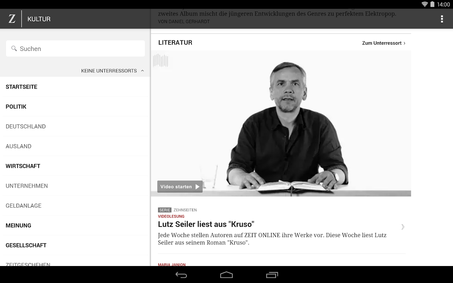 ZEIT ONLINE - Nachrichten - Android-Apps auf Google Play