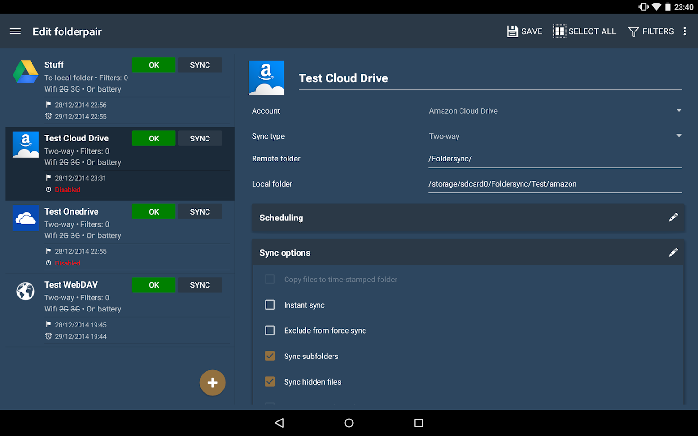 FolderSync - Google Play の Android アプリ