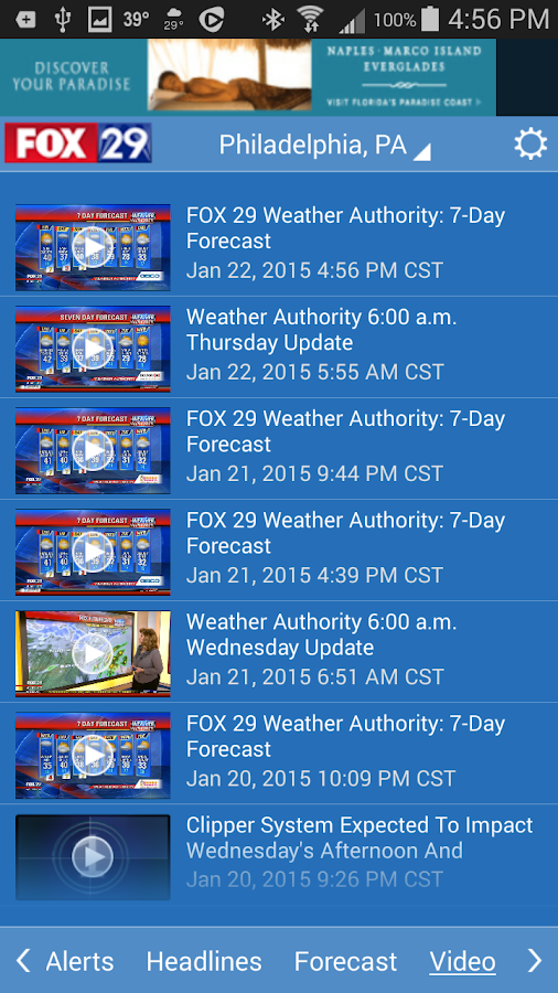 FOX 29 WEATHER AUTHORITY - Android Apps on Google Play