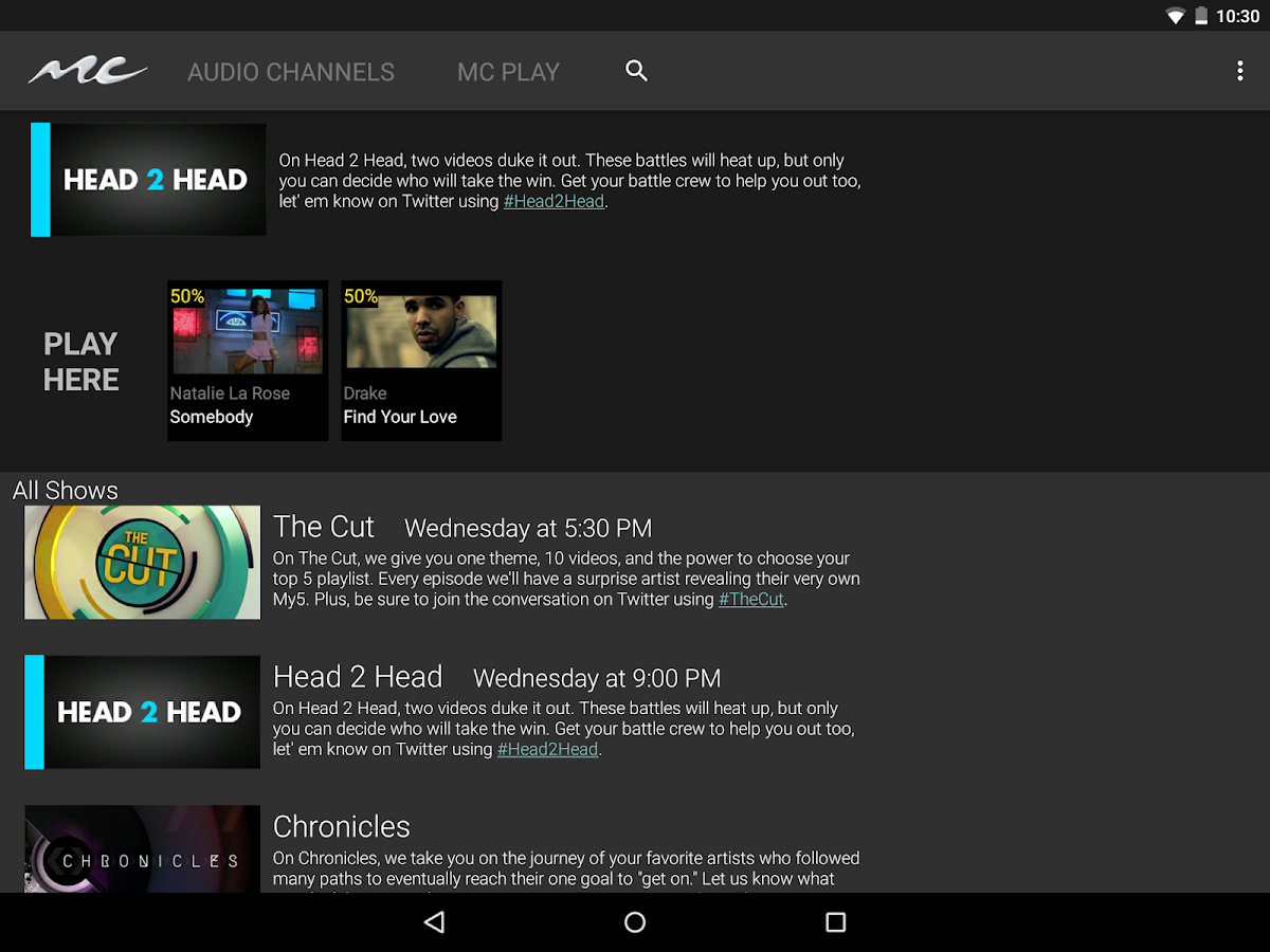 Music Choice - Android Apps on Google Play