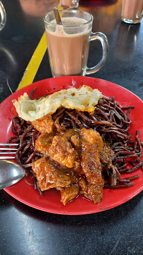 馬來西亞 Johor, Muar｜Tey Ching Ting 阿娇黑经济面