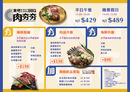新竹市北區｜來吧！肉夯夯韓式燒肉吃到飽湳雅店ROU*HANG BBQ KOREA RESTAURANT