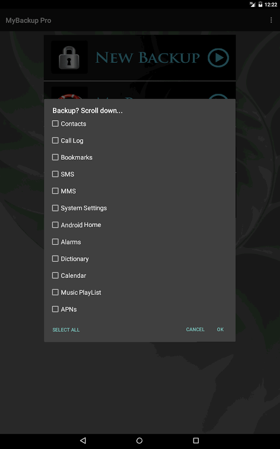 My Backup – Android-Apps auf Google Play