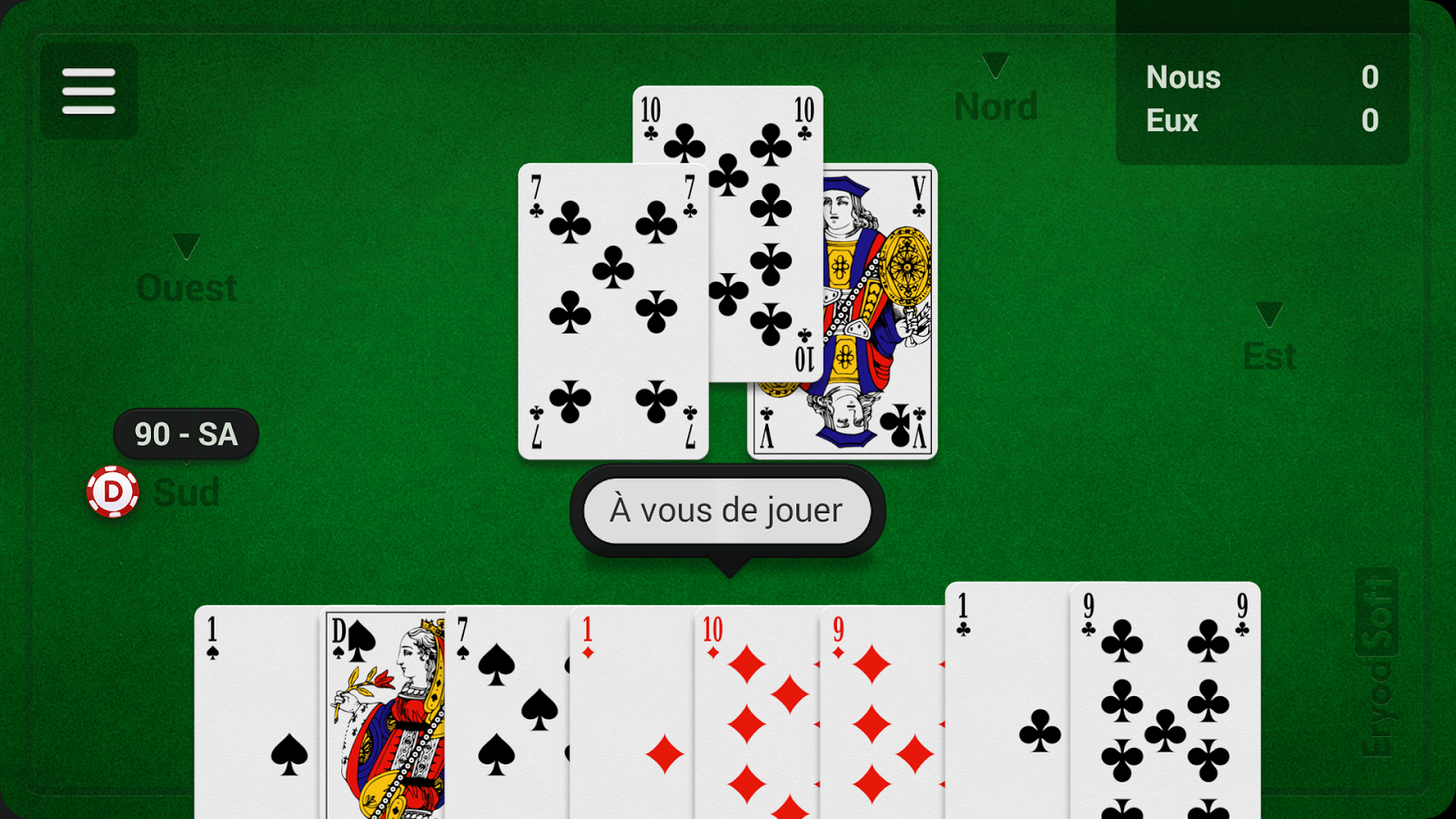 La Coinche / Belote Contrée – Applications Android sur Google Play