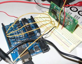 marxy's musing on technology: Controlling an AD9851 DDS with an Arduino