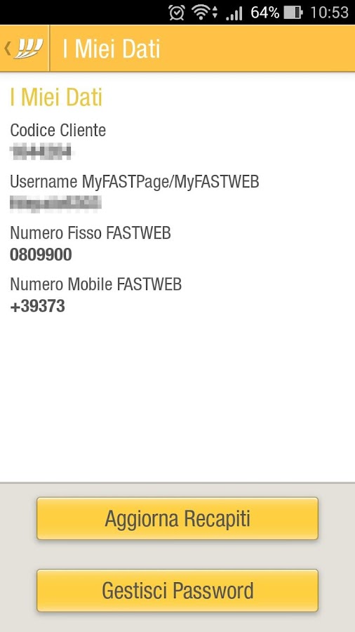 MyFASTWEB - App Android su Google Play