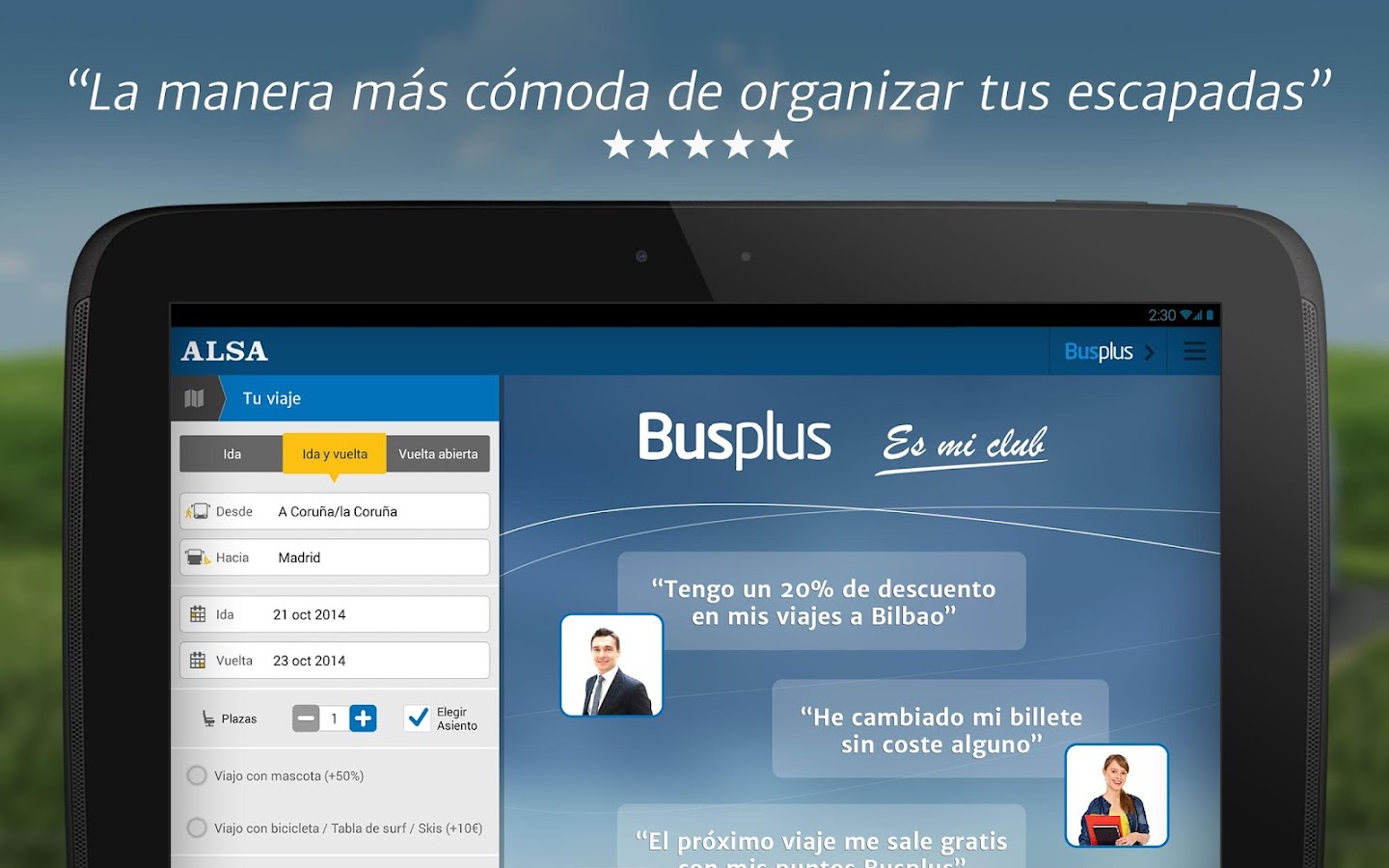 ALSA: compra tu billete de bus – Applications Android sur Google Play