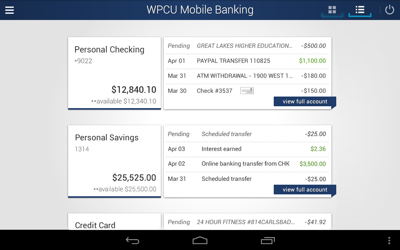 WPCU Mobile Banking - Android Apps on Google Play