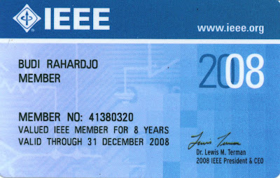 IEEE Membership – Padepokan Budi Rahardjo