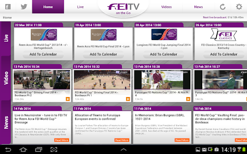 FEI TV on the Go – FEI TV on the Go is the ultimate mobile experience for any equestrian ...
