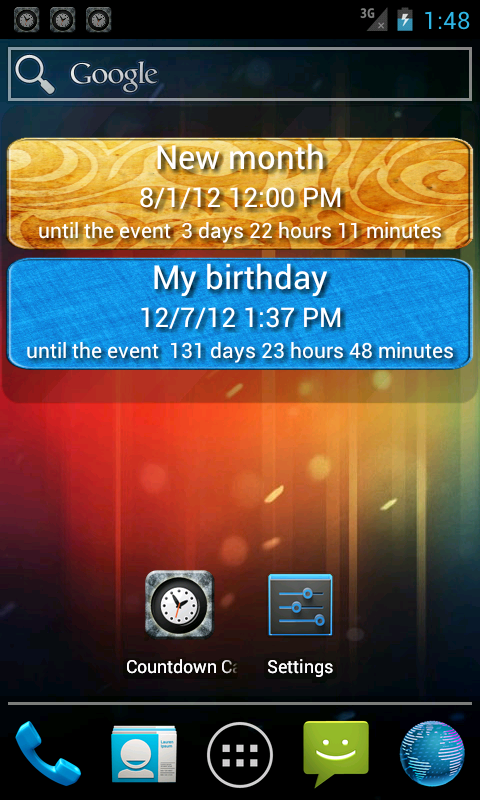 Countdown calendar. - Android Apps on Google Play