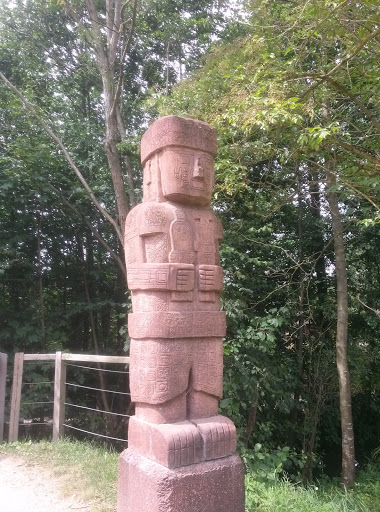 Inka Statue Portal in Fruens Bøge South Denmark Denmark | Ingress Intel