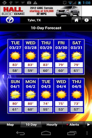 KLTV StormTracker 7 Weather - Android Apps on Google Play