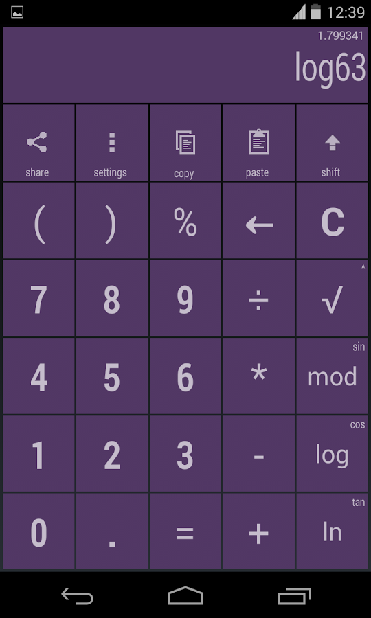 Widget Calcolatrice multicolor - App Android su Google Play