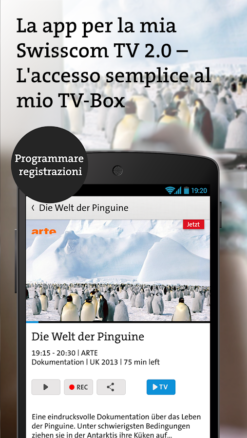 Swisscom TV 2.0 - App Android su Google Play