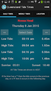Queensland Tide Times – Queensland Tide Times – Tidal, Sunrise and ...