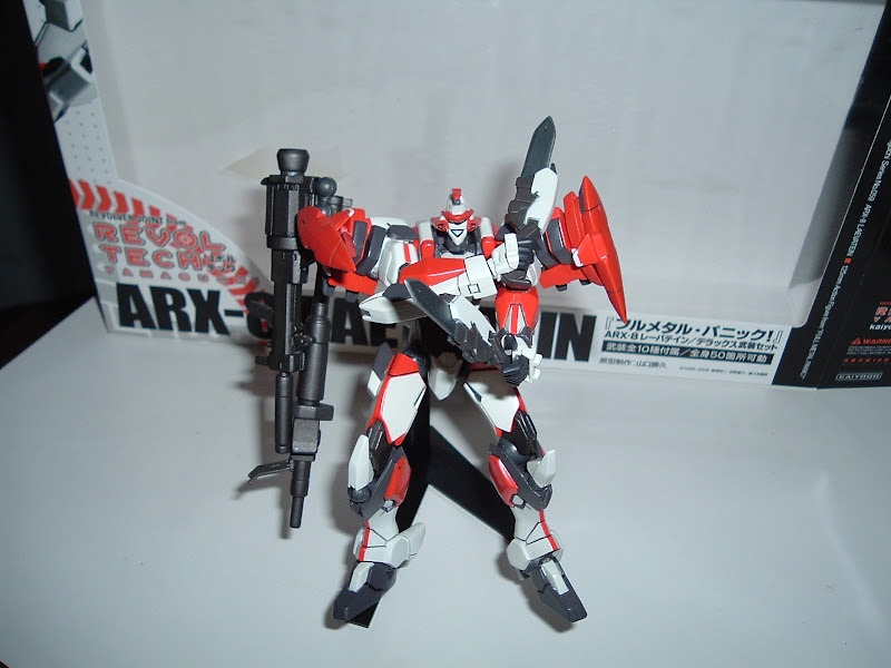 [Figure] Kaiyodo Revoltech ARX-8 LAEVATEIN review (spoiler warning ...