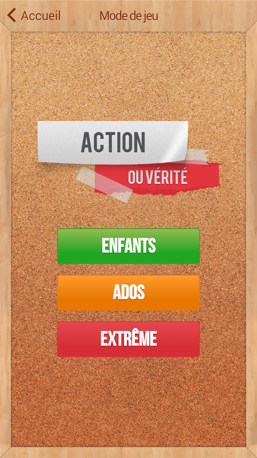 Action ou Vérité – Applications Android sur Google Play