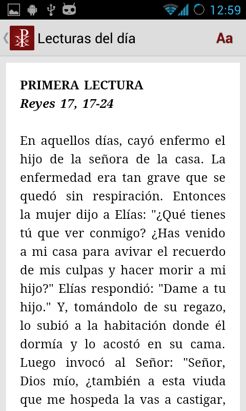 Lecturas diarias - Aplicaciones de Android en Google Play