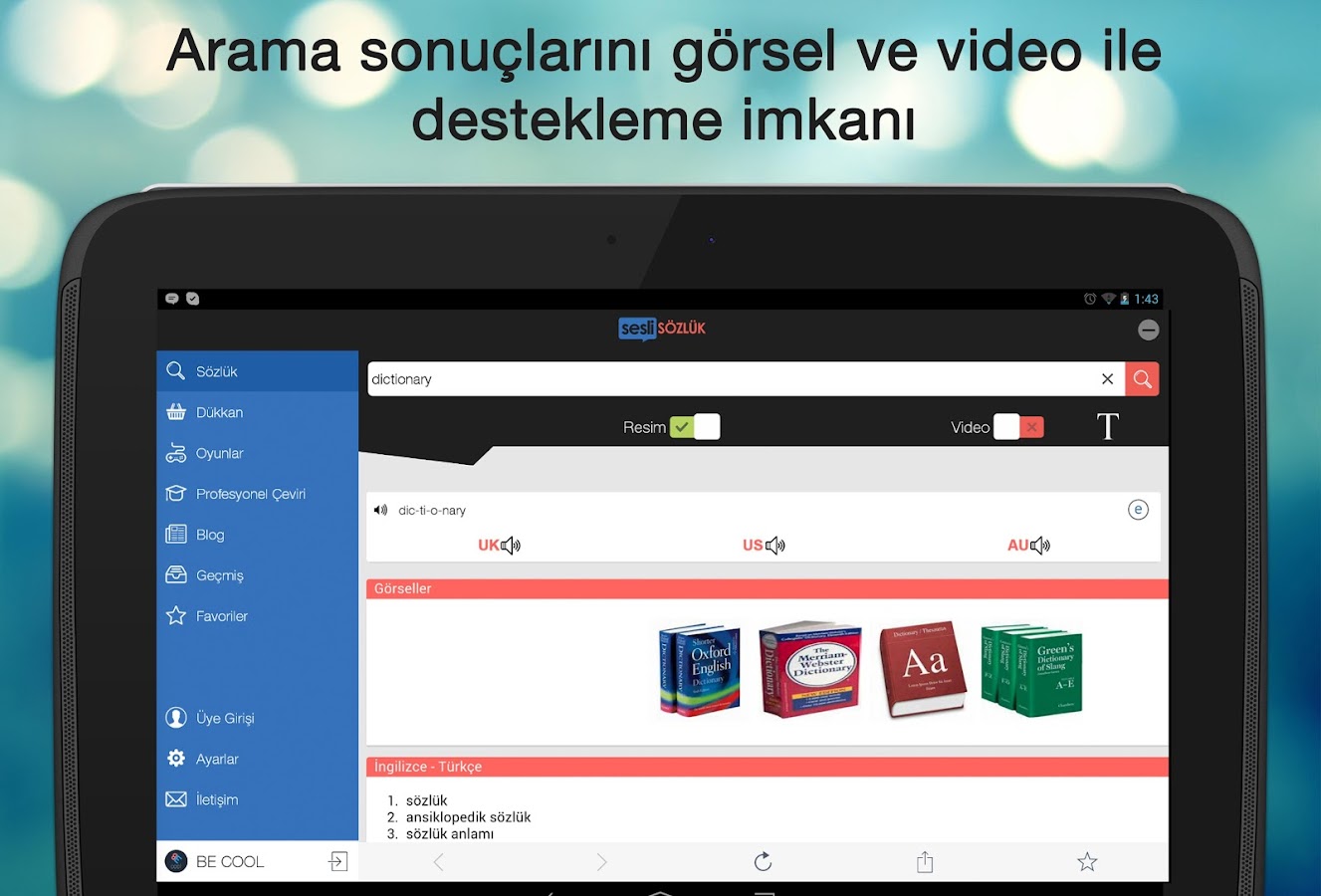 Sesli Sözlük - Google Play'de Android Uygulamaları