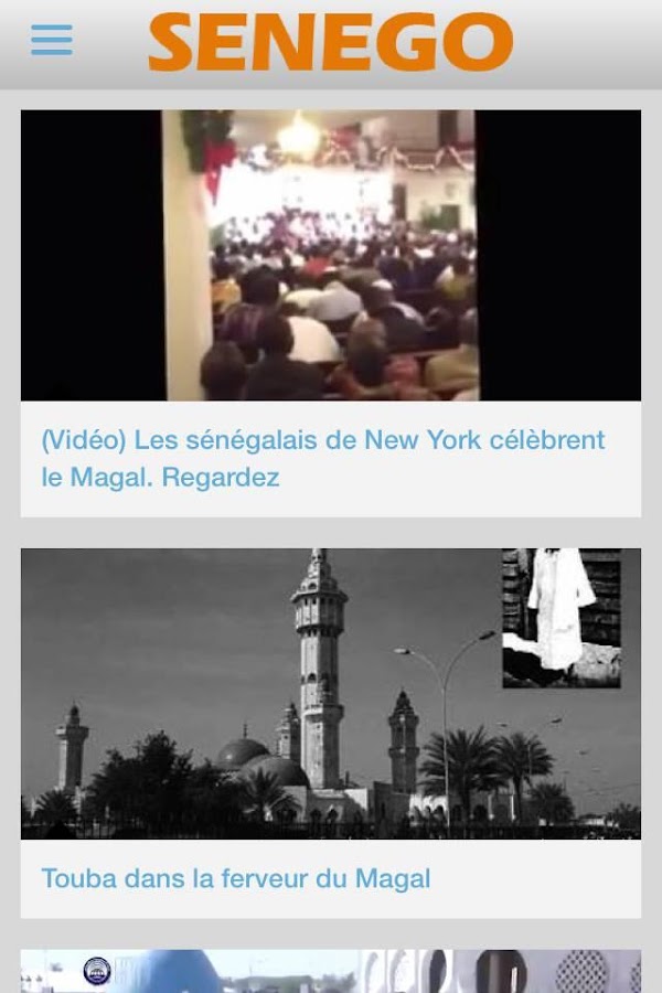 Senego : Actualité au Sénégal - Applications Android sur Google Play