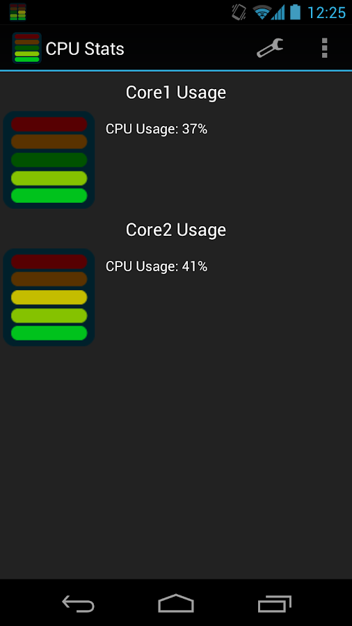 CPU 使用率モニター CPU Stats - Google Play の Android アプリ