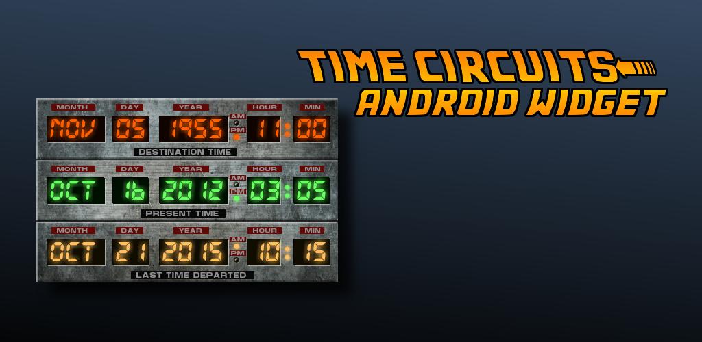 Time Circuits Widget - Latest version 1.6 for Android App Entertainment