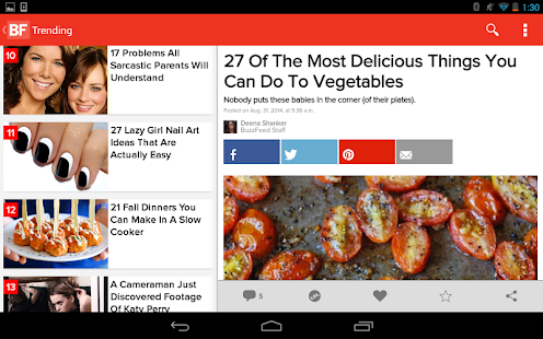 BuzzFeed - screenshot thumbnail