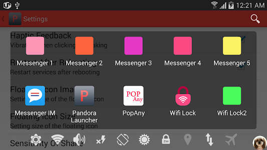 Pandora Launcher – Launch favorite apps quickly with shake gesture ...