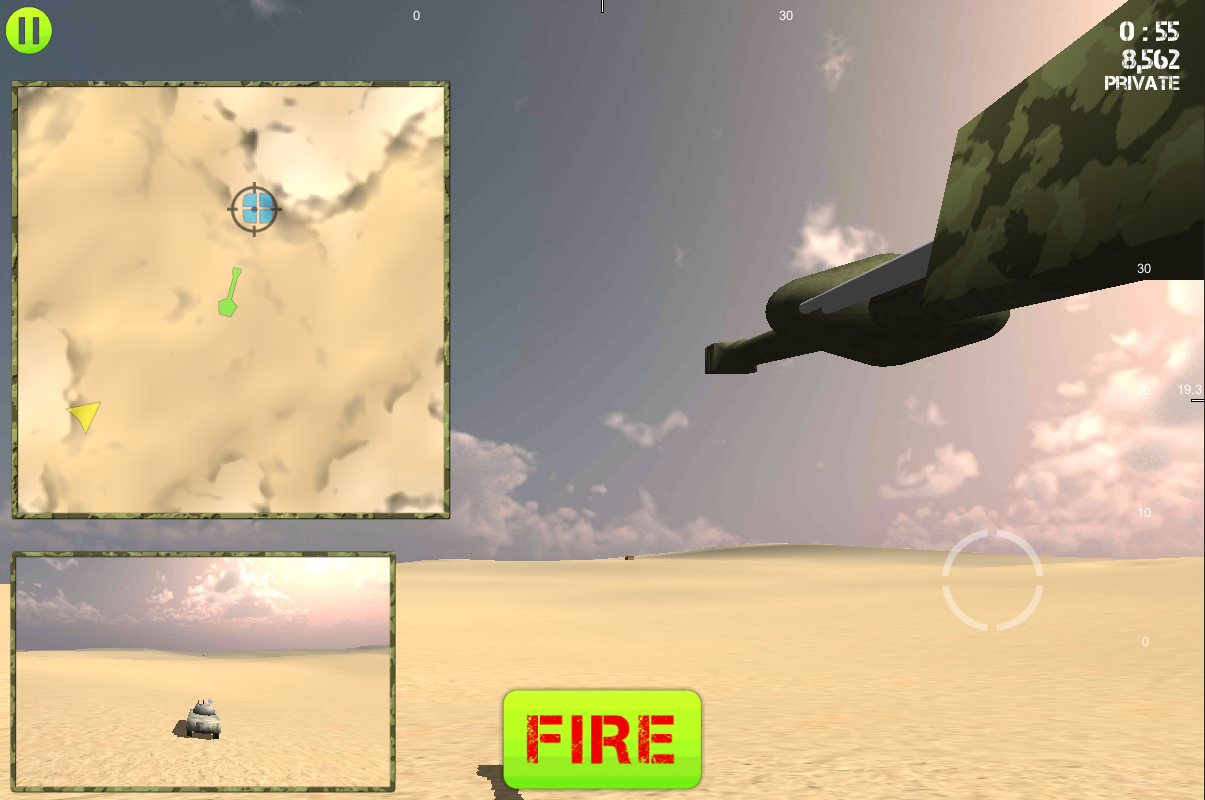 War Artillery Defense Game