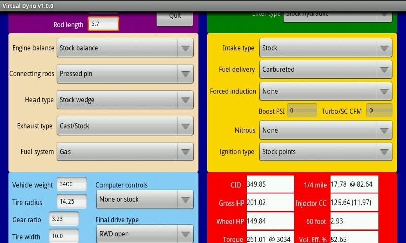 Virtual Dyno PRO - Android Apps on Google Play