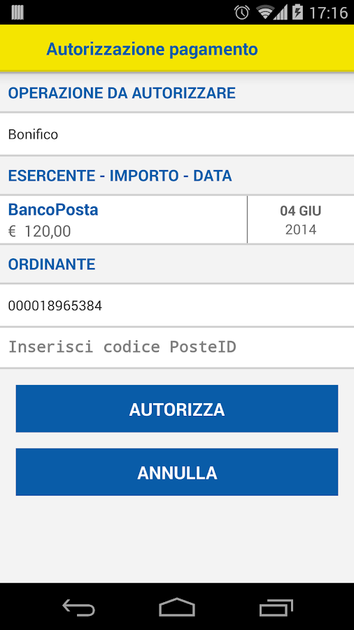 PosteID - App Android su Google Play