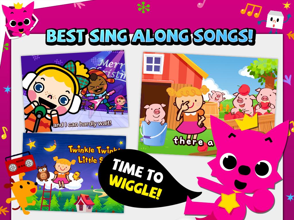 Songs for Kids with PINKFONG - screenshot