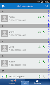 MiChat – MiChat-Chat with contacts – Android Social Apps
