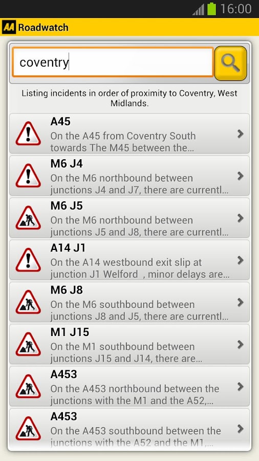 The AA - Android Apps on Google Play