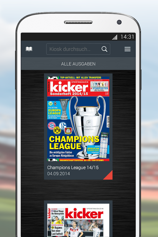 kicker eMagazine – Android-Apps auf Google Play