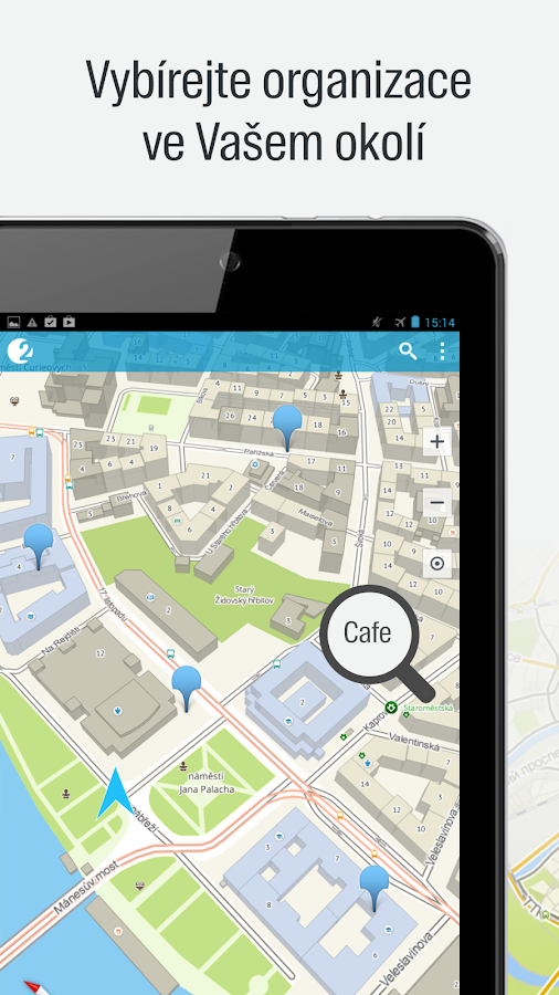 2GIS informační systém Prahy – Aplikace pro Android ve službě Google Play
