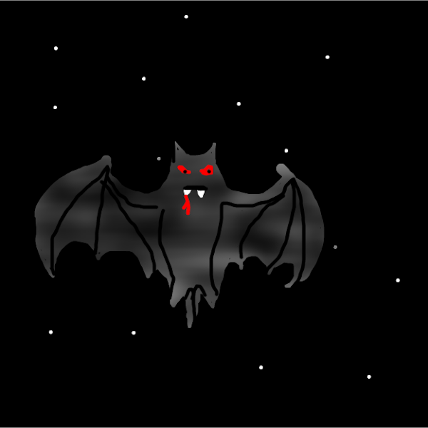Creatures Of The Night - Bat » drawings » SketchPort