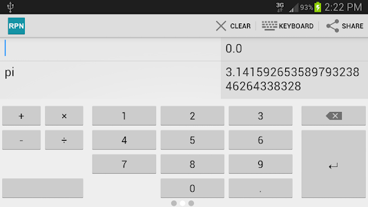 Clean RPN – Clean RPN is a simple and clean RPN calculator, supporting ...