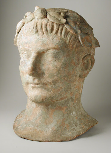 Head of a Man Wearing a Laurel-Wreath - Unknown — Google Arts & Culture