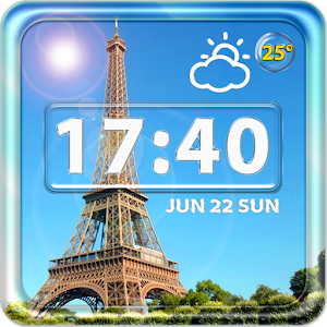 Paris Weather Clock Widget - Latest version 3.0 for Android App Weather